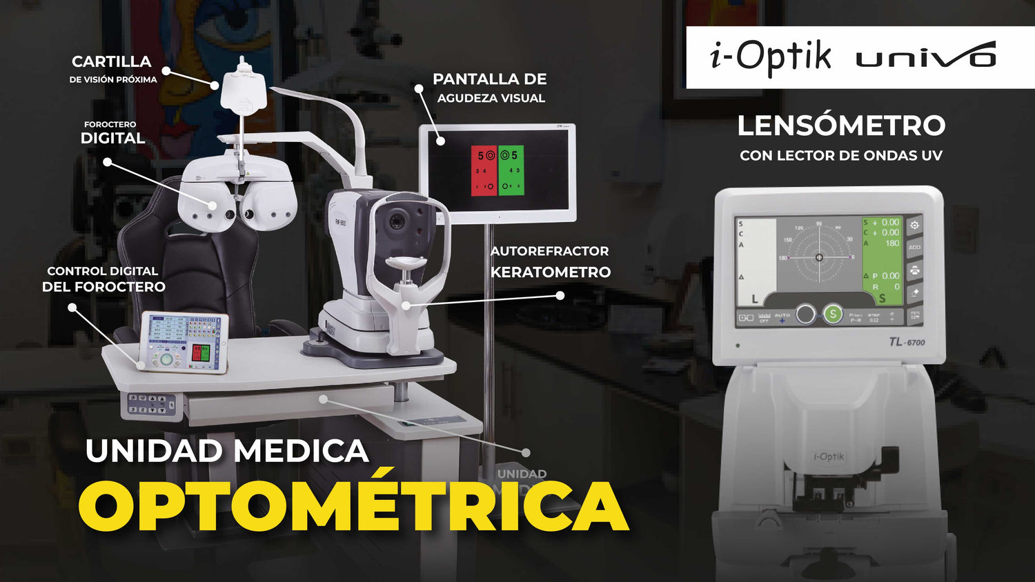 Equipos Optométricos de Alta Precisión. – Optec